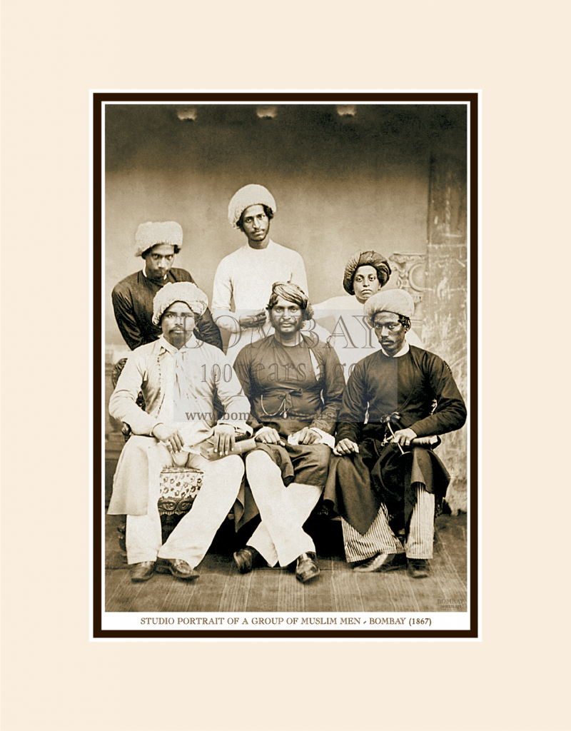 STUDIO PORTRAIT OF A LARGE PARSEE FAMILY GROUP BOMBAY 1867 - Bombay 100 ...